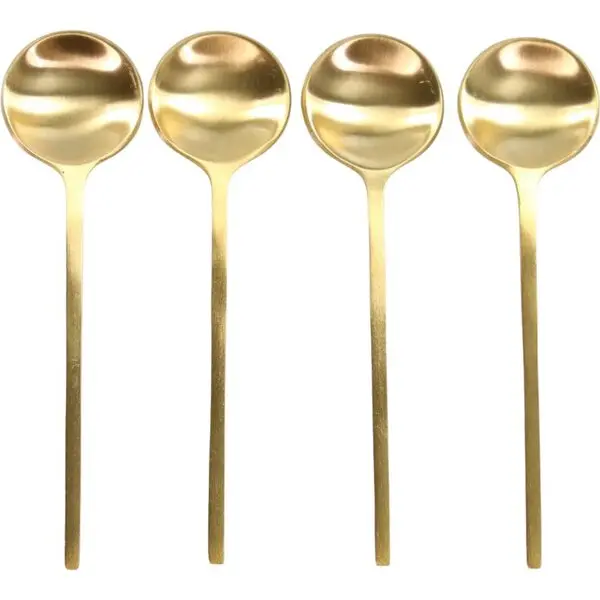 BE HOME Luxe Mini Spoonsset Of 4 - Gold