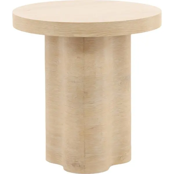 DOVETAIL FURNITURE Stellan Oak Side Table
