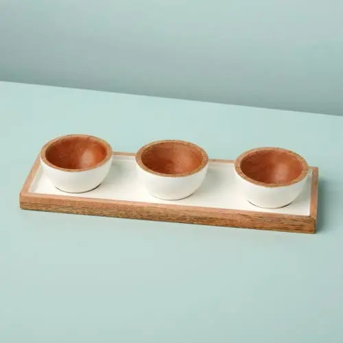 BE HOME Madras Classic Dipping Bowl Set