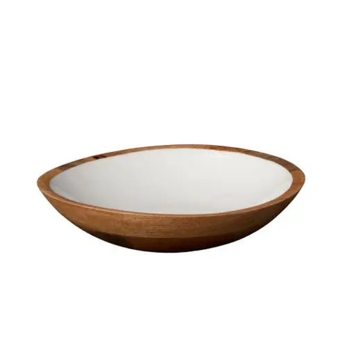 BE HOME Madras Shallow Bowl