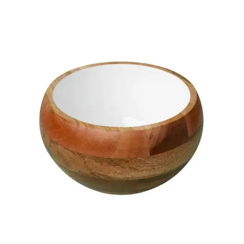 BE HOME Madras Round Bowl