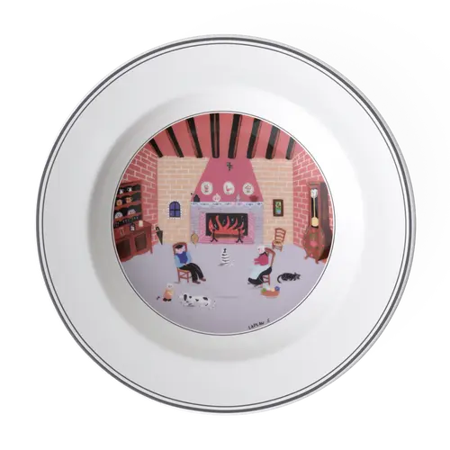 VILLEROY & BOCH Design Naif Rim Soup #5 The Fireside