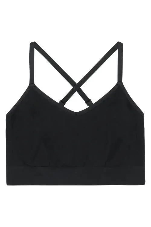 BRABAR Soft Convertible Crop Top To Halter Bralette