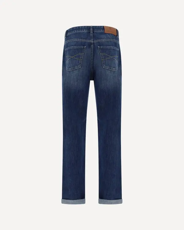 Brunello Cucinelli Cuffed Jeans