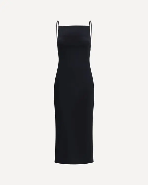 Givenchy Midi Dress With Draped Back