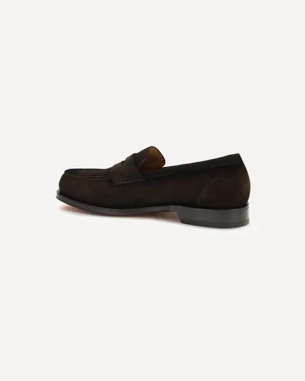 Santoni Suede Loafer
