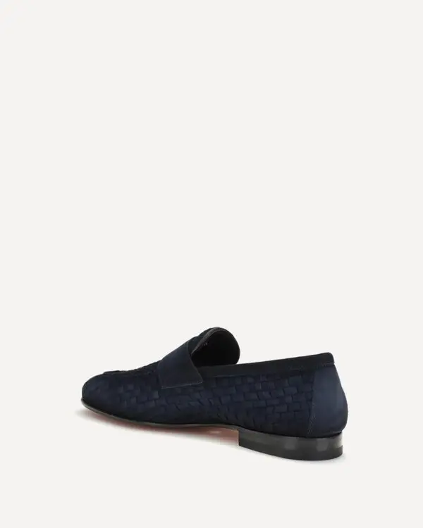 Santoni Carlo Penny Loafers