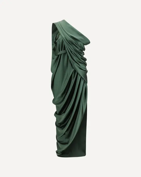 VIVIENNE WESTWOOD Draped Midi Dress