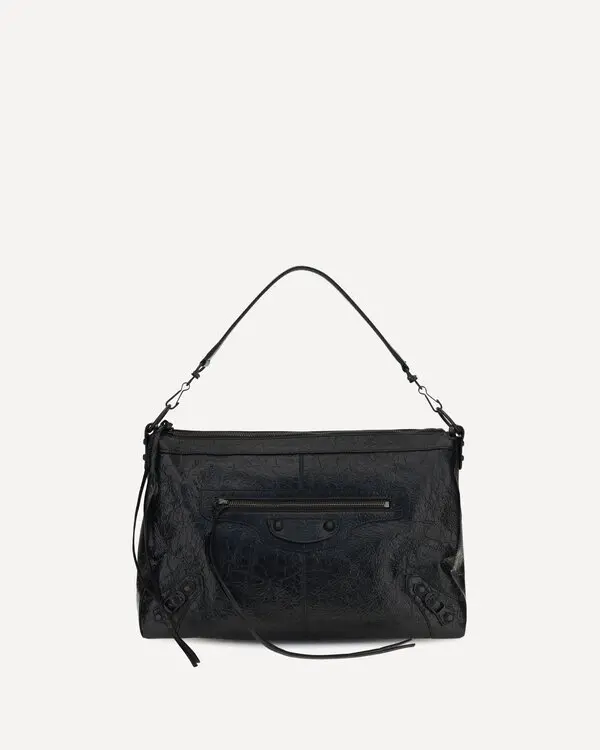 Balenciaga Le City Moto Medium Shoulder Bag