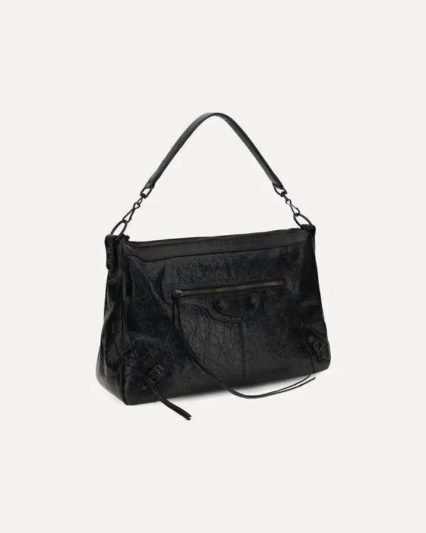 Balenciaga Le City Moto Medium Shoulder Bag