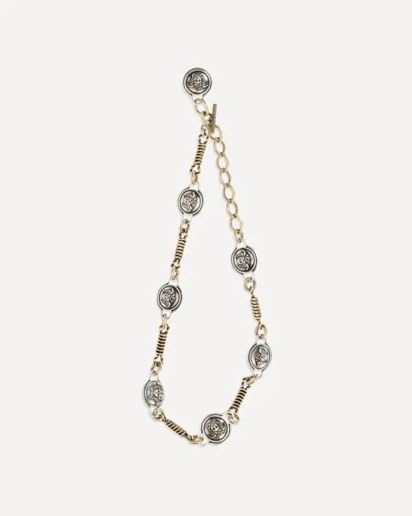 Versace Novantatré Necklace - Silver