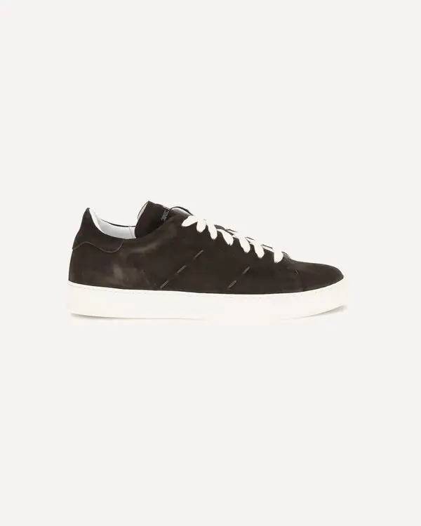 Kiton Suede Lace-up Sneakers