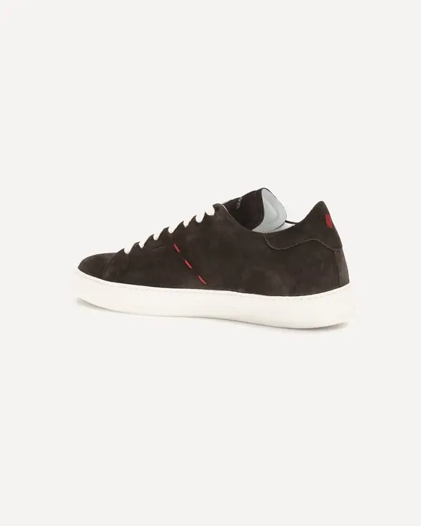 Kiton Suede Lace-up Sneakers