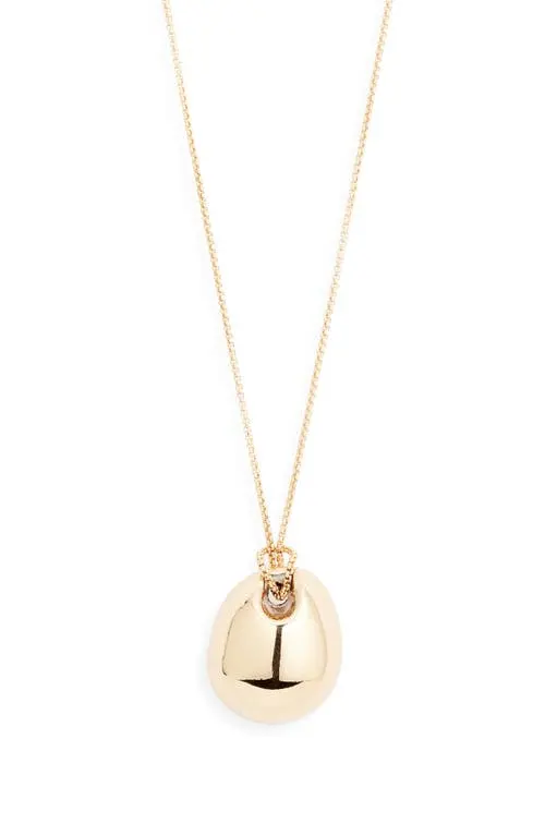 OPEN EDIT Orb Pendant Necklace - Gold