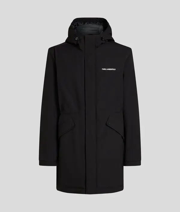 Karl Lagerfeld Ultra Lightweight Hooded Parka