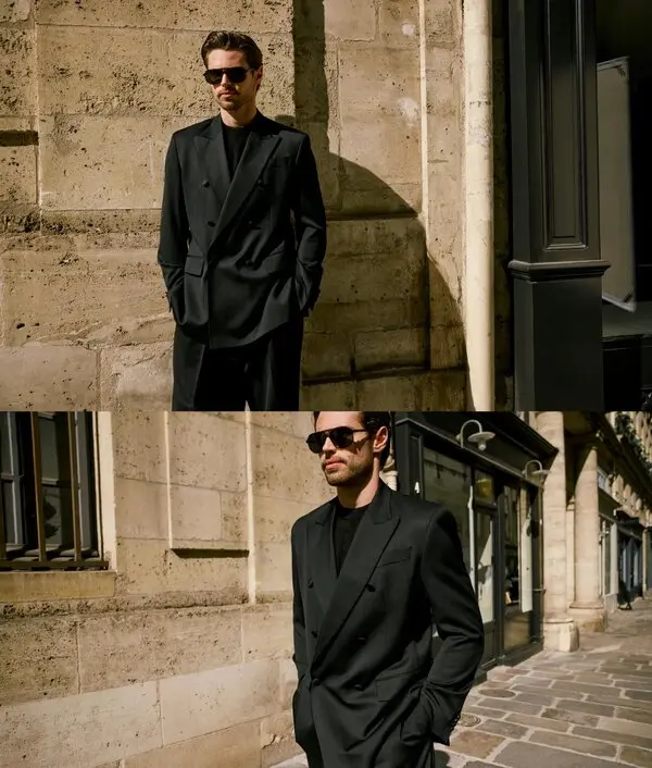 Karl Lagerfeld Kl Studio Double-breasted Blazer