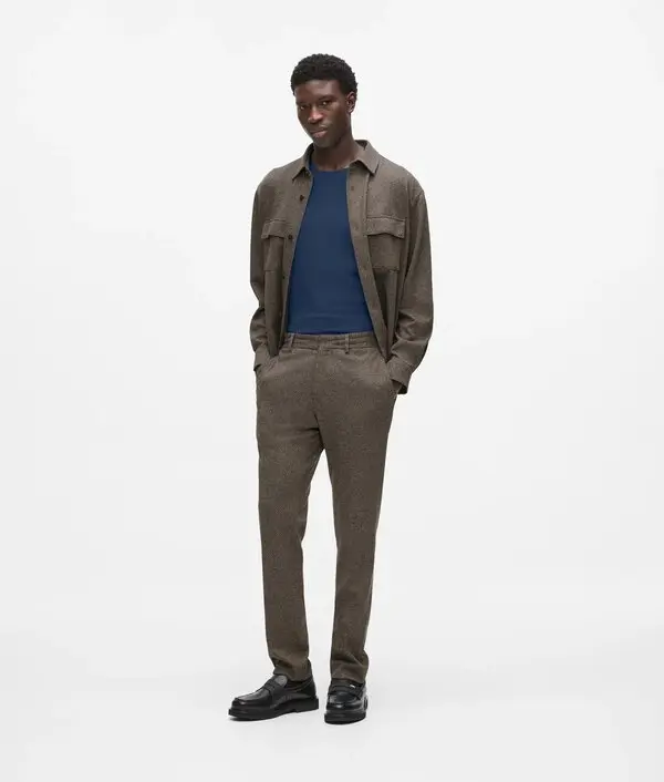 Karl Lagerfeld Slim-fit Tailored Pants