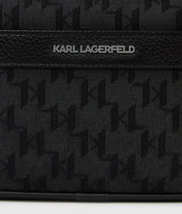 Karl Lagerfeld K/monogram Jacquard Camera Bag