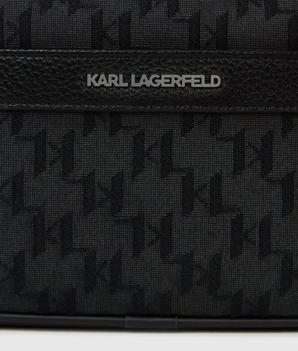 Karl Lagerfeld K/monogram Jacquard Camera Bag