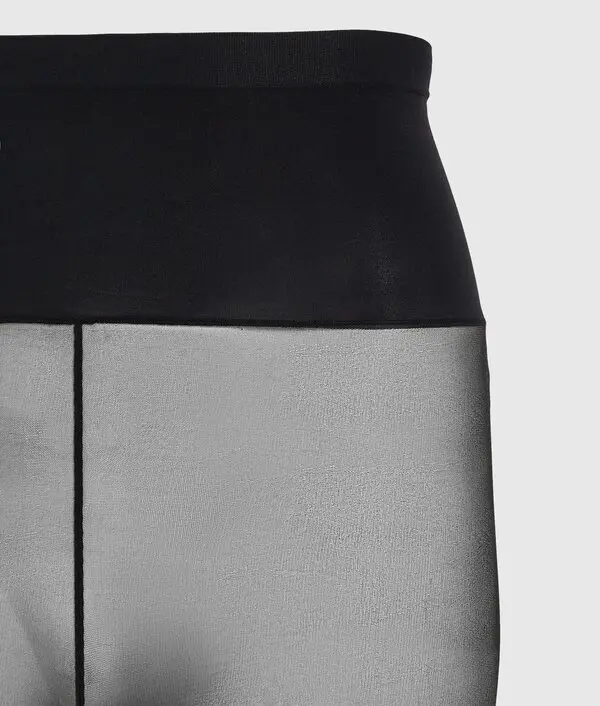 Karl Lagerfeld Signature Seamed Tights