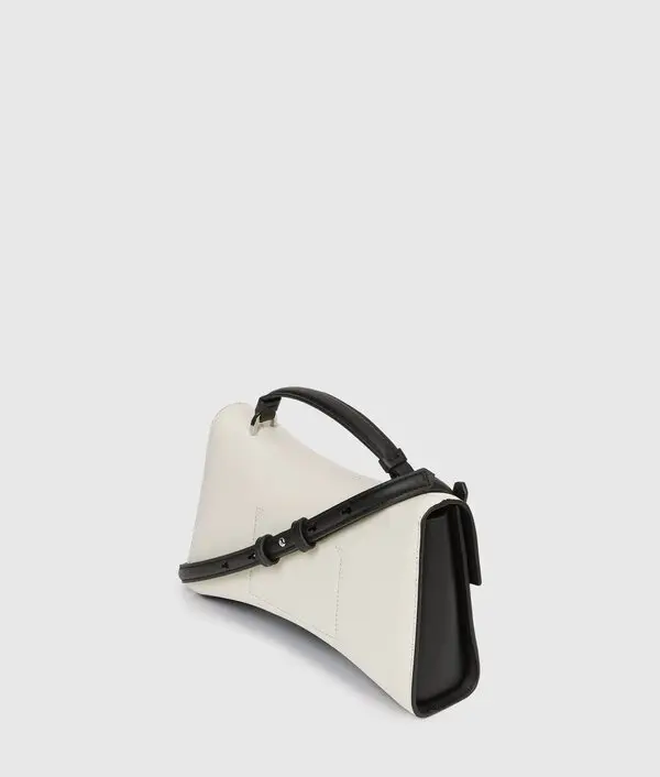 Karl Lagerfeld K/autograph Twist Color-block Crossbody Bag
