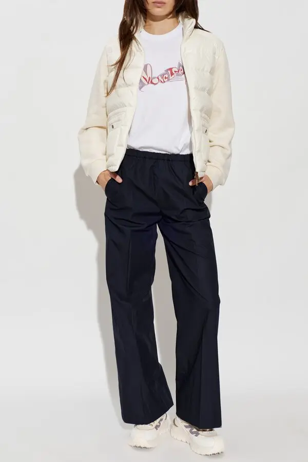 Moncler T-shirt With Printed Logo