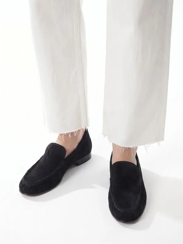THE ROW New Soft" Loafers - Black