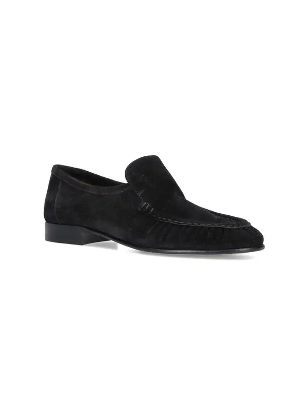 THE ROW New Soft" Loafers - Black