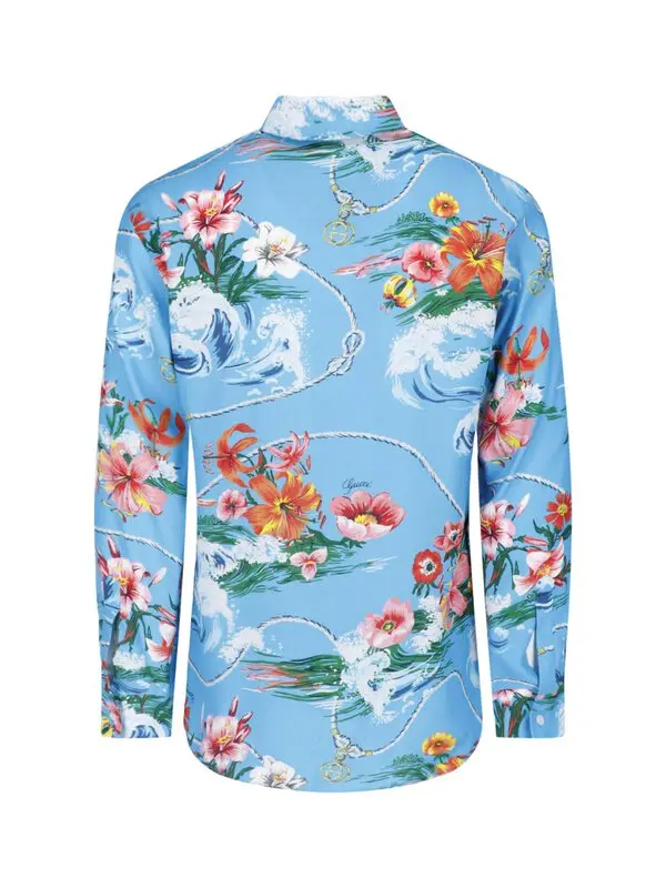 Gucci Printed Viscose Shirt