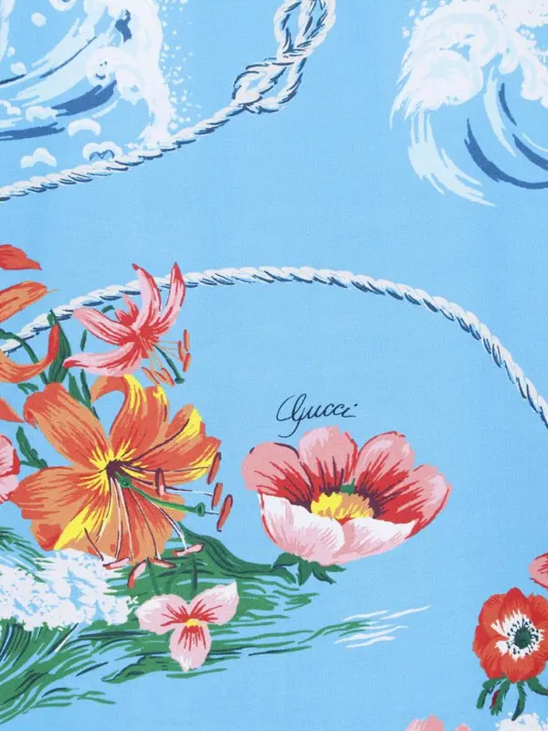 Gucci Printed Viscose Shirt