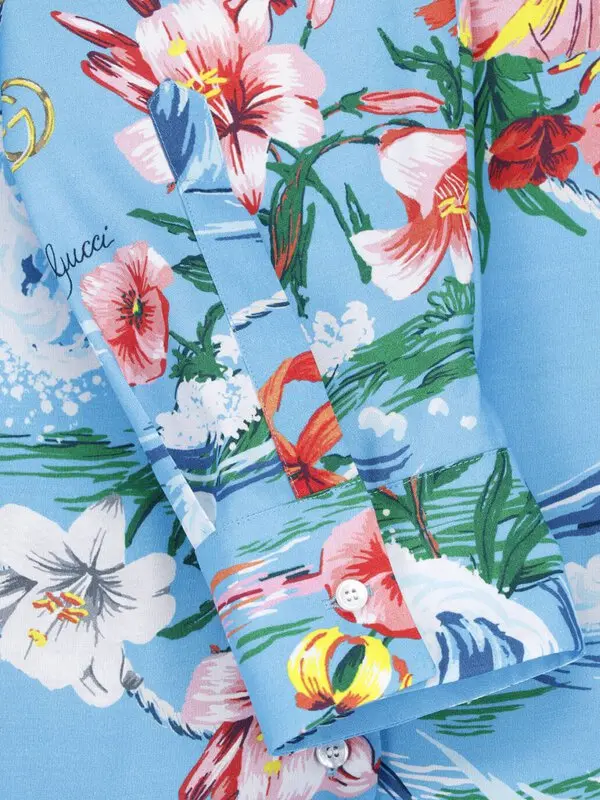 Gucci Printed Viscose Shirt