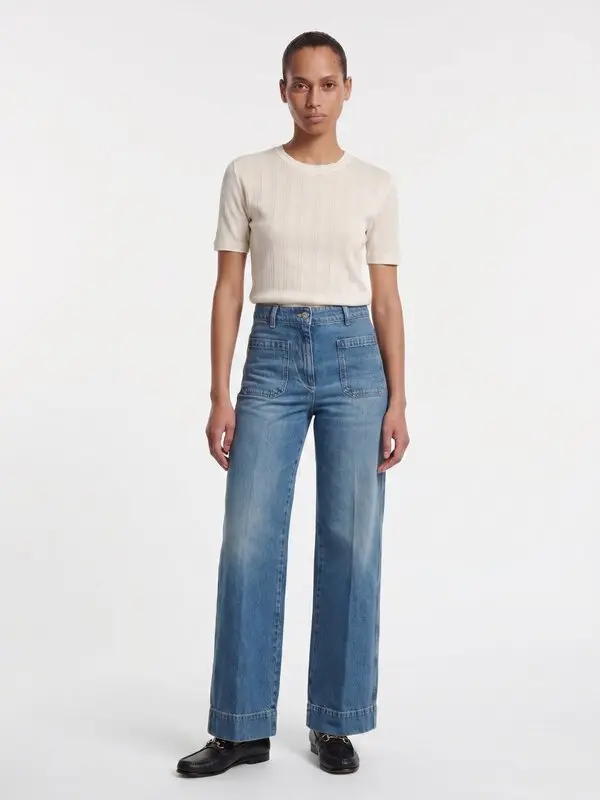 Victoria Beckham Alina Flared Jeans