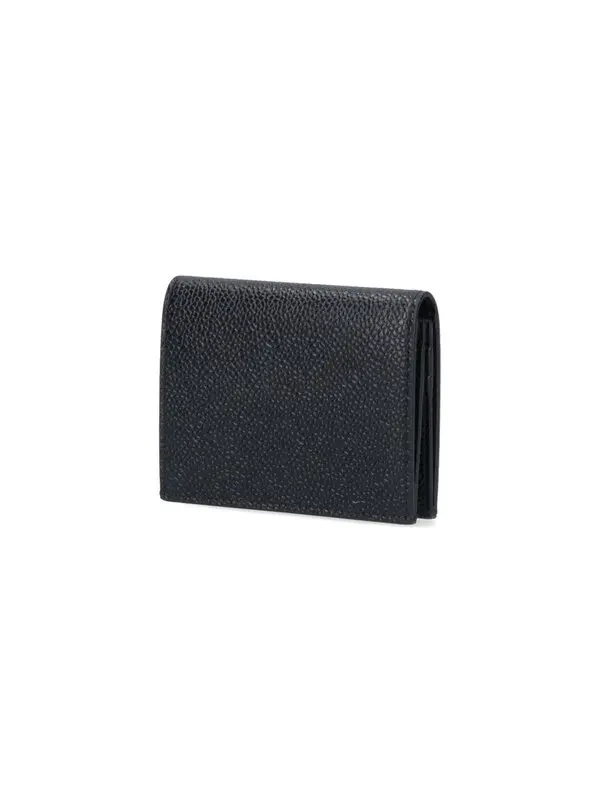 Thom Browne Leather Wallet - Black