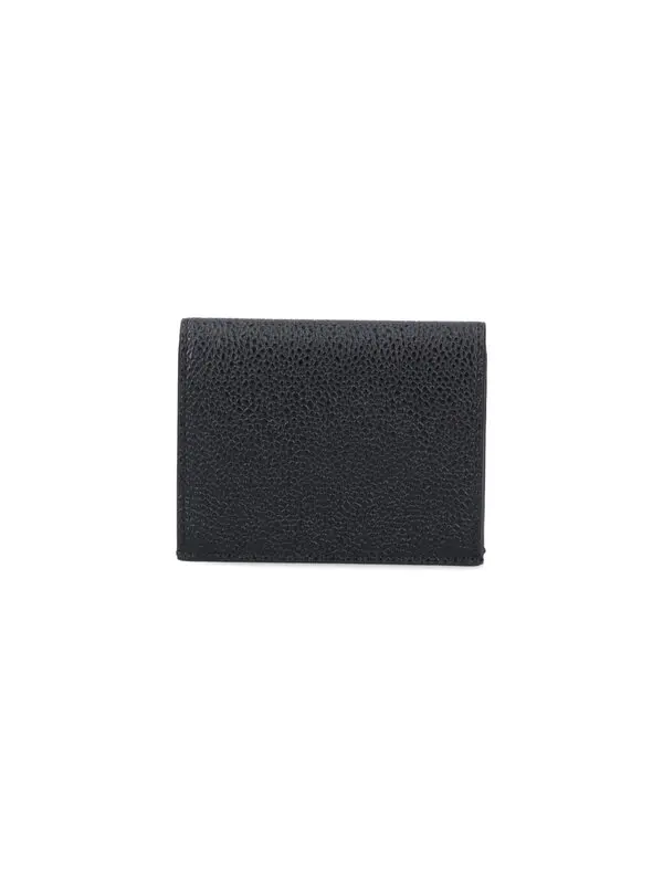 Thom Browne Leather Wallet - Black