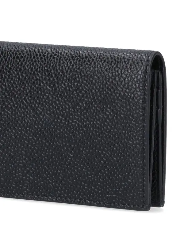 Thom Browne Leather Wallet - Black