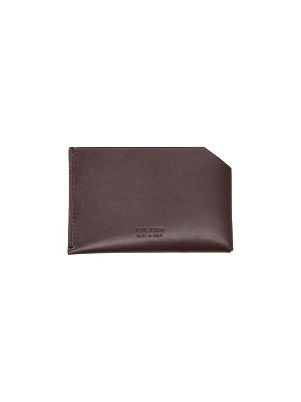 THE ROW Leather Wallet - Brown