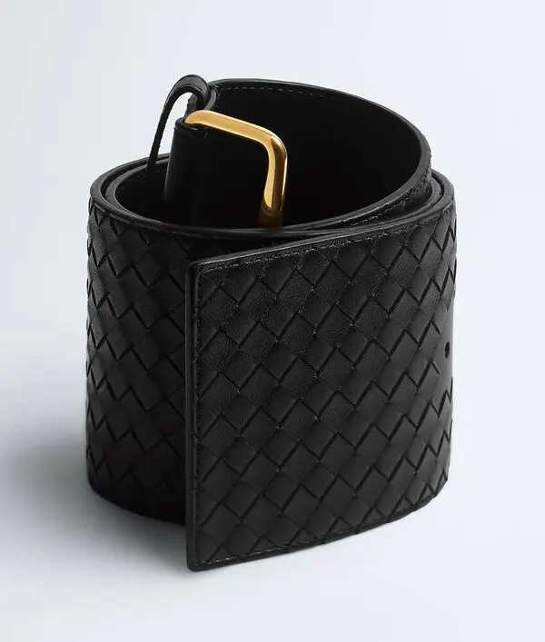 Bottega Veneta Intrecciato Piccolo Leather Belt