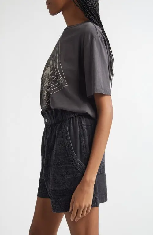 Isabel Marant Étoile Zewel Oversize Graphic T-shirt