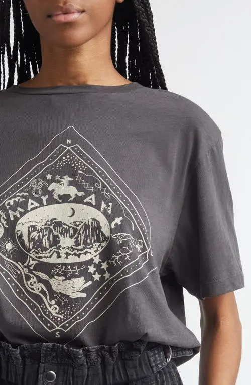 Isabel Marant Étoile Zewel Oversize Graphic T-shirt