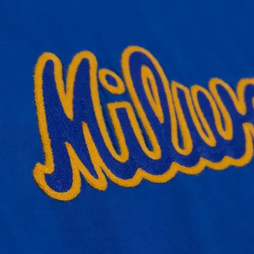 Mitchell & Ness Milwaukee Brewers Wild Pitch Ringer T-shirt - Royal