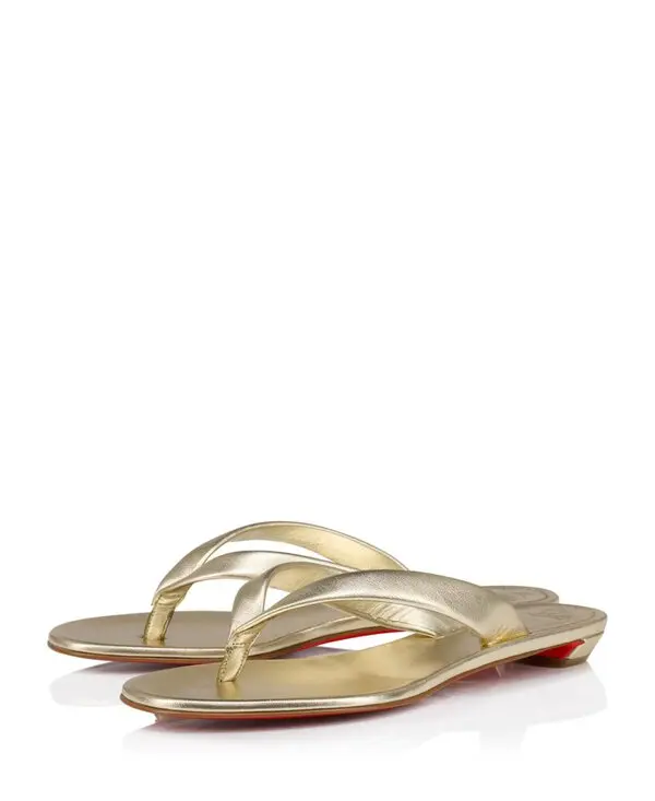 CHRISTIAN LOUBOUTIN Miss Z Thong Thongs