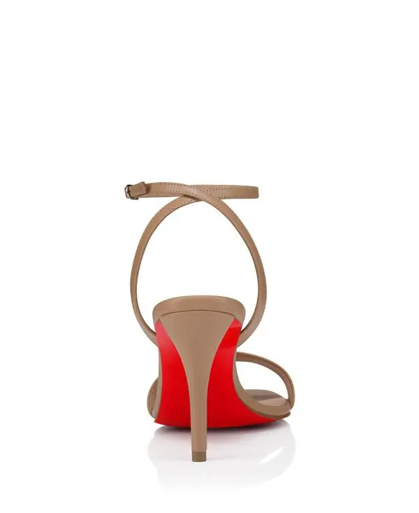CHRISTIAN LOUBOUTIN Miss Z Strappy Stilettos - Blush