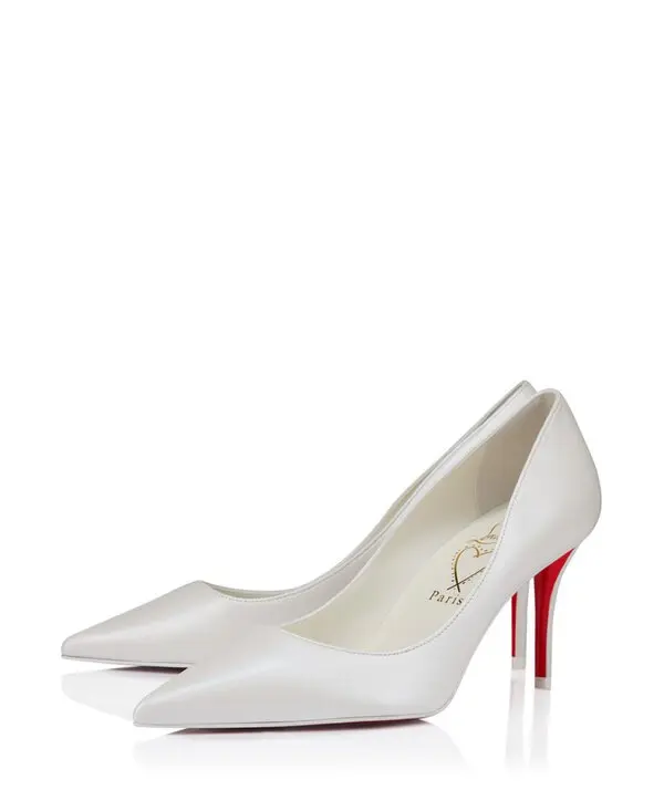 CHRISTIAN LOUBOUTIN Miss Z Pumps - Bianco