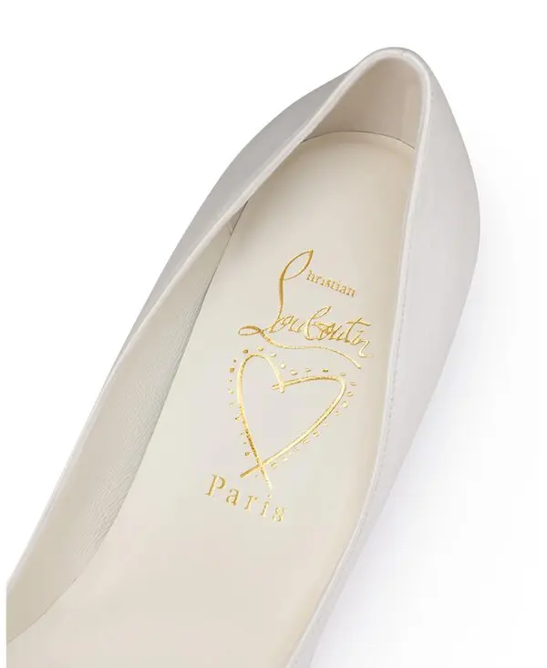 CHRISTIAN LOUBOUTIN Miss Z Pumps - Bianco