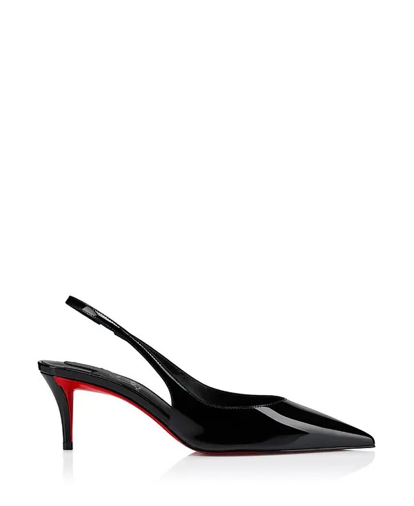 CHRISTIAN LOUBOUTIN Miss Z Sling Back Pumps - Black