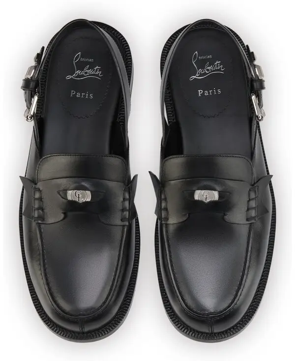 CHRISTIAN LOUBOUTIN Asclepius Sling Penny Loafer