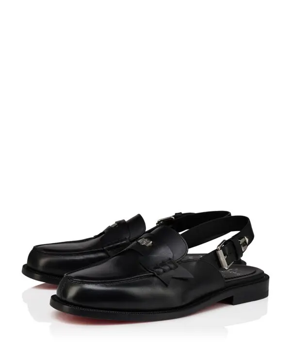 CHRISTIAN LOUBOUTIN Asclepius Sling Penny Loafer