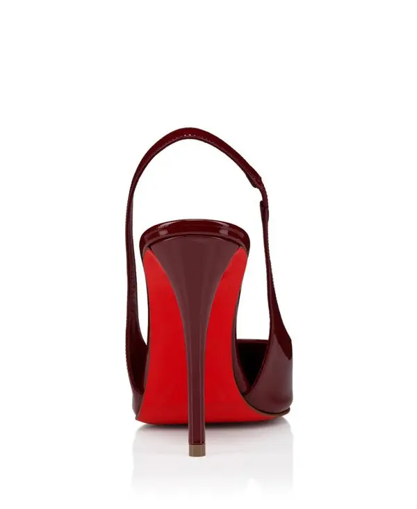 CHRISTIAN LOUBOUTIN Miss Z Sling Back Stiletto Pumps