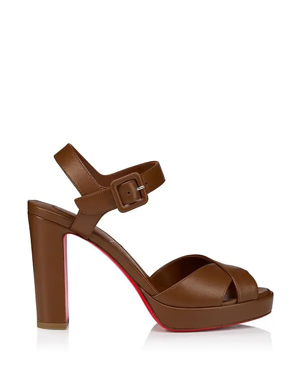 CHRISTIAN LOUBOUTIN Cora Sandals - Cuoio
