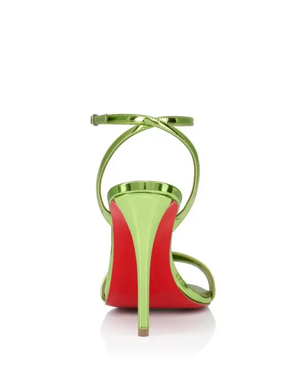 CHRISTIAN LOUBOUTIN Miss Z Stiletto Sandals - Kiwi